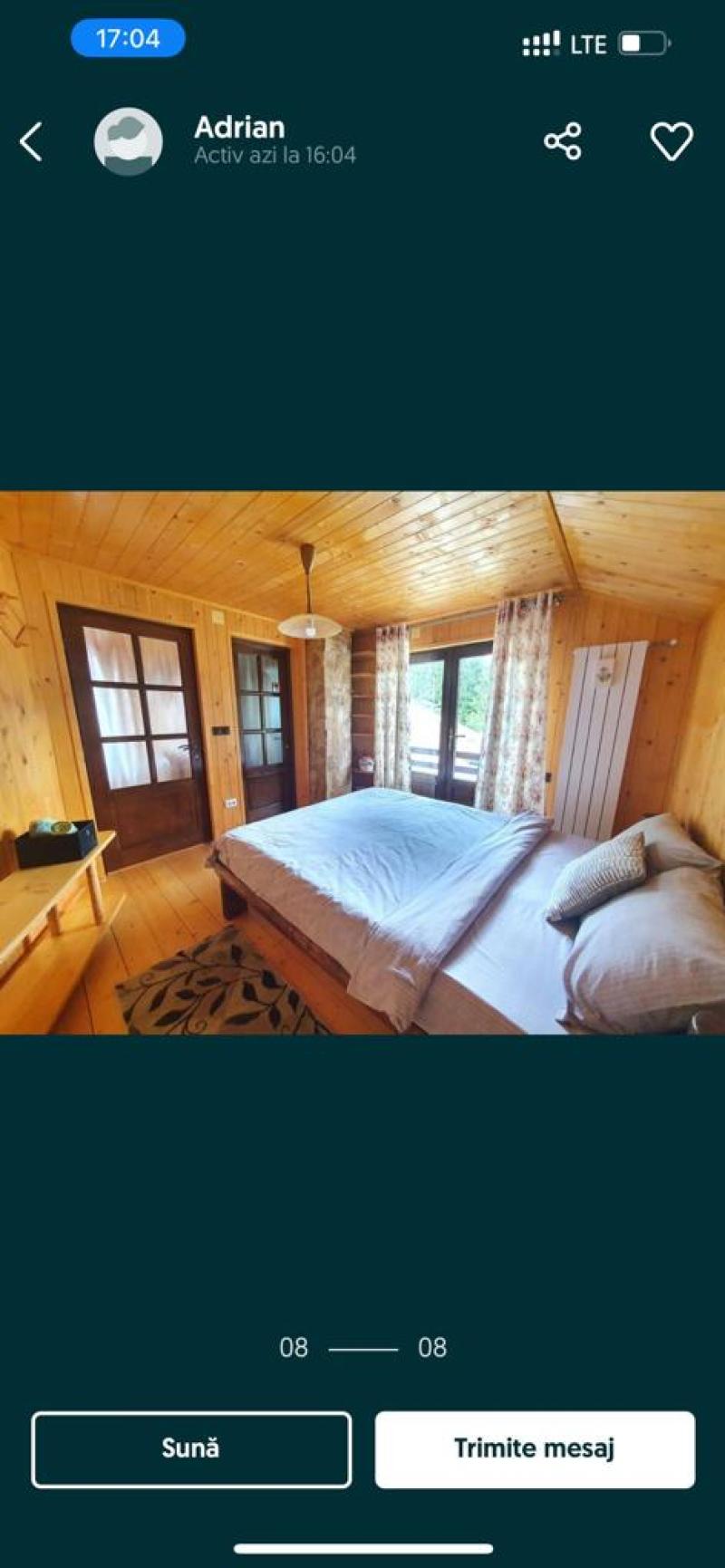 Cabana Colibita la coada lacului cu vedere spre lac, Bistrita ...