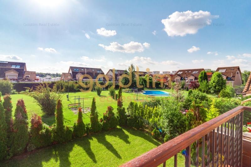 VILA CU GRADINA PROPRIE IN COMPLEX DE LUX CU PISCINA/ SCOALA AMERICANA ...