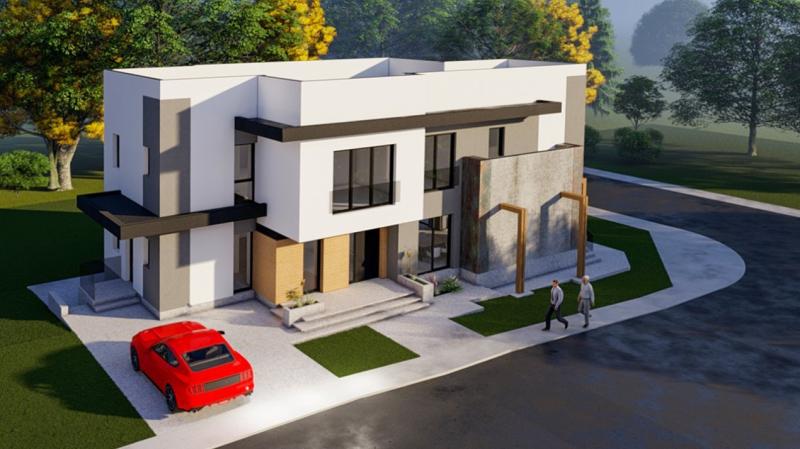 PALAZU MARE - VILA LA ROSU, PROIECT DEOSEBIT, TEREN PE COLT!, Constanta ...