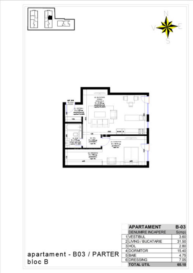 Apartament exclusivist in imobil butique 3 etaje - Iancu Nicolae ...