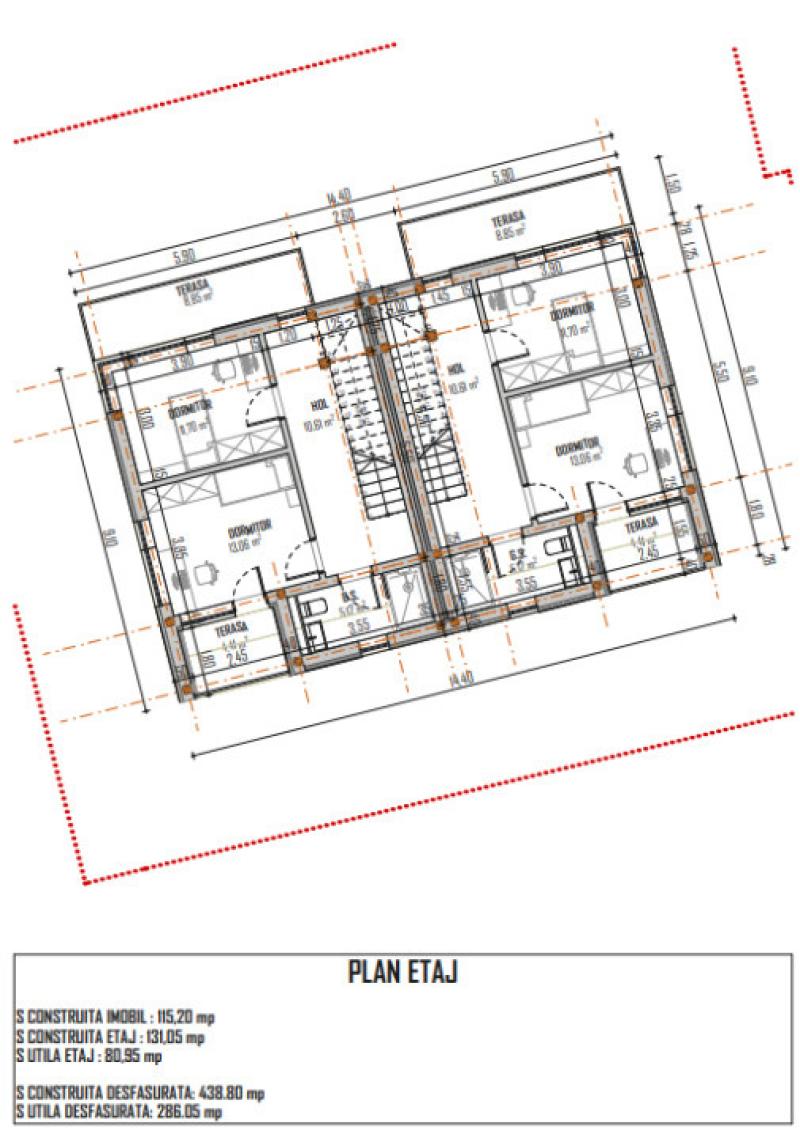 Duplex 4 camere - 150 mp utili - S+P+1+ETAJ RETRAS - Buna Ziua!, Cluj ...