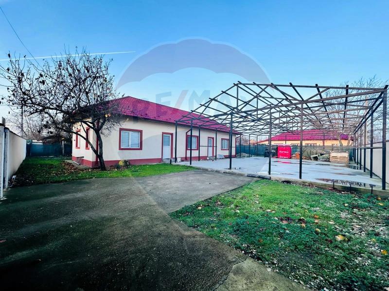 Casa Noua, Mobilata,Pod si Structura pentru Hala,Piscina-Sat Progresul ...