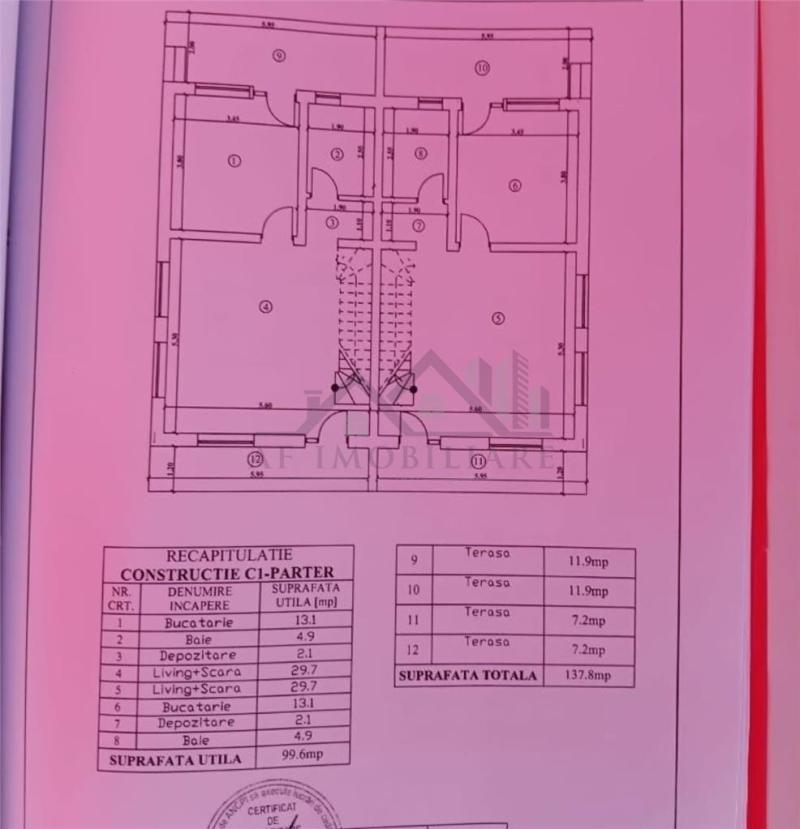 Zona Visani, vila P+1 duplex, su-100mp t-200mp.toate utilitatile, Iasi ...